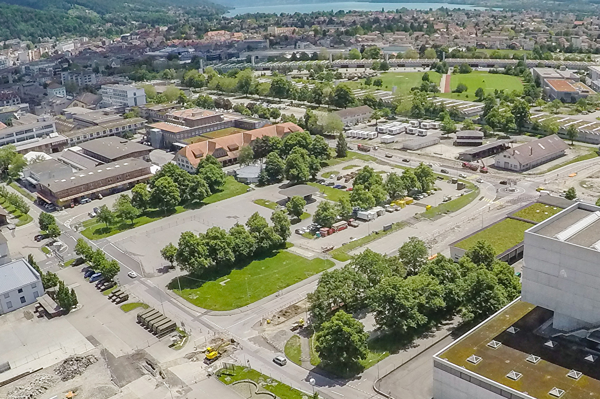 Stadt Thun - ESP Thun Nord: Baugesuch für erste Etappe auf dem Baufeld ...