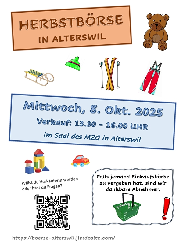 Tafers - Kinderkleider- und Spielzeugbörse