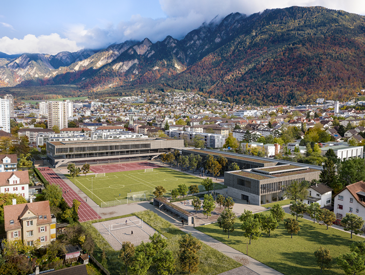 Stadt Chur - Schul- und Sportanlage heisst «Fortuna»