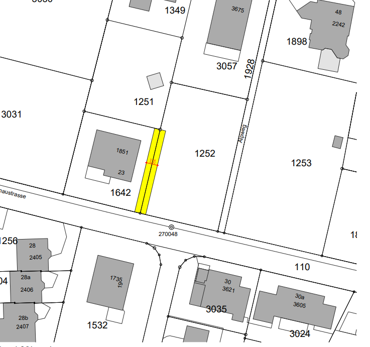 Widnau - Öffentliche Auflage: Klassierung Botenaustrasse ...