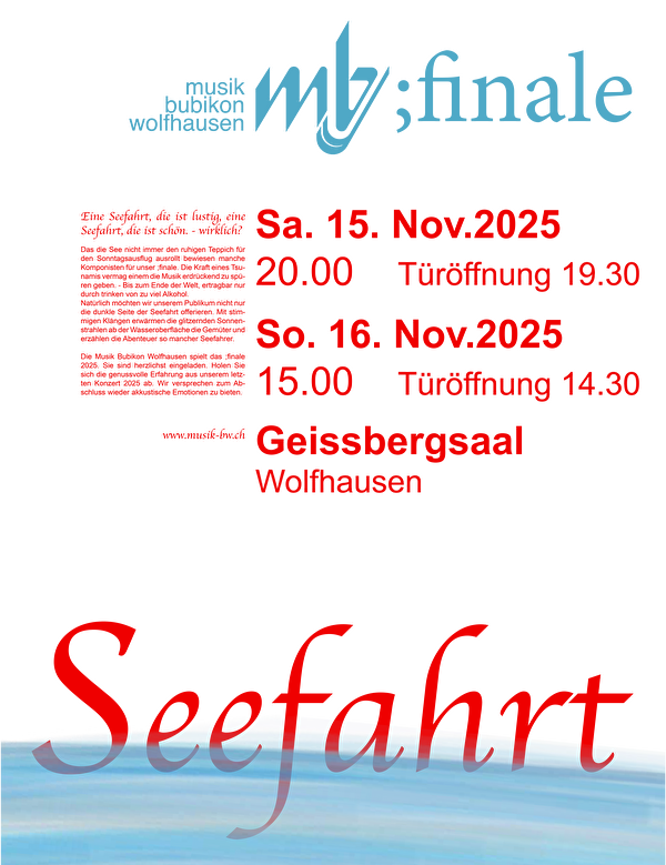 Gemeinde Bubikon - ;finale